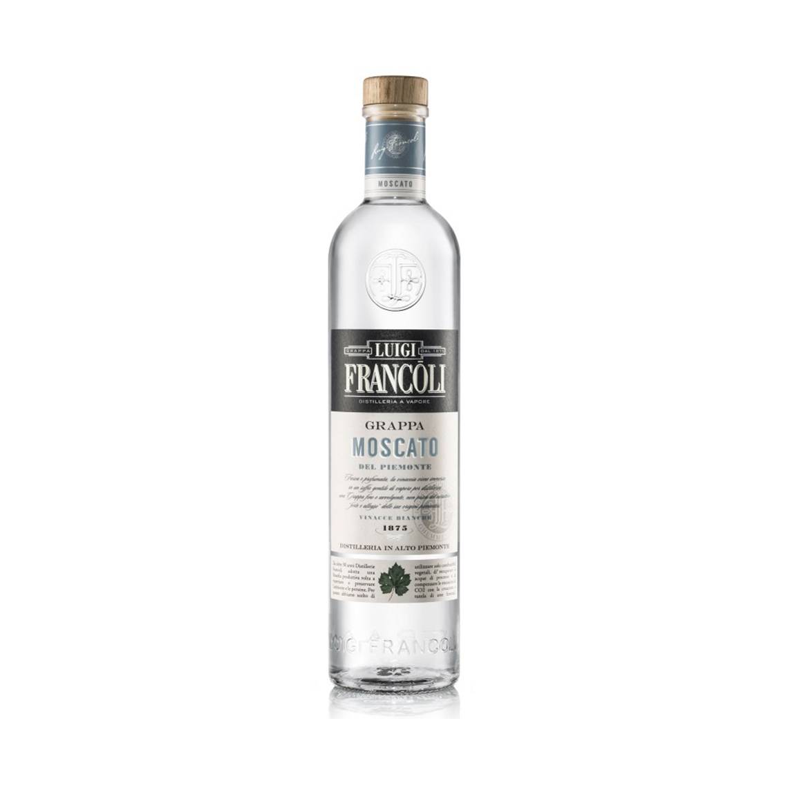 Grappa di Moscato Luigi Francoli 70cl. — La Cave Gillet